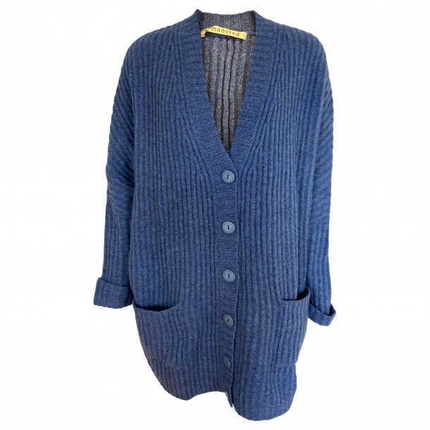 Lang cardigan fra MANSTED, 100% yak uld. TILBUD - Cardigan - Samsø Nature Lang cardigan fra MANSTED, 100% yak uld. TILBUD - Cardigan - Samsø Nature